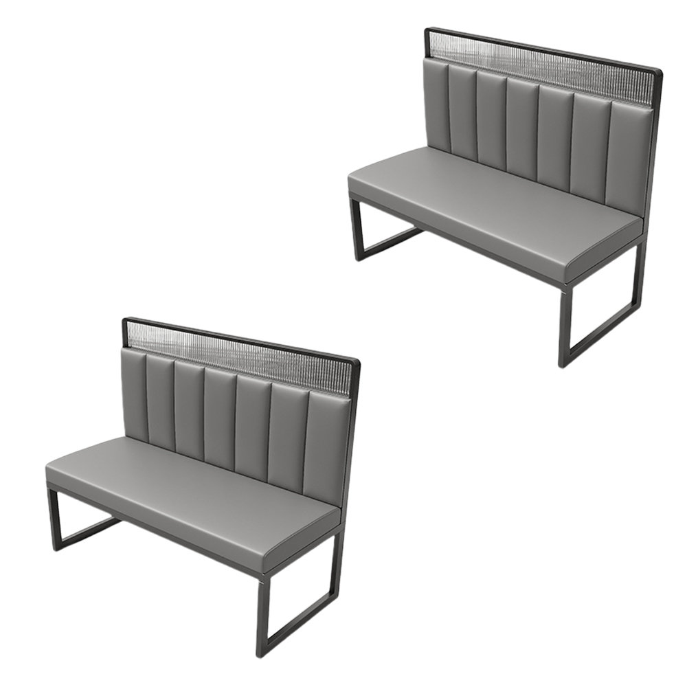 Canadian Linen Southeast Asian Style Cafe Bench Upholstered Bench | Wayfair