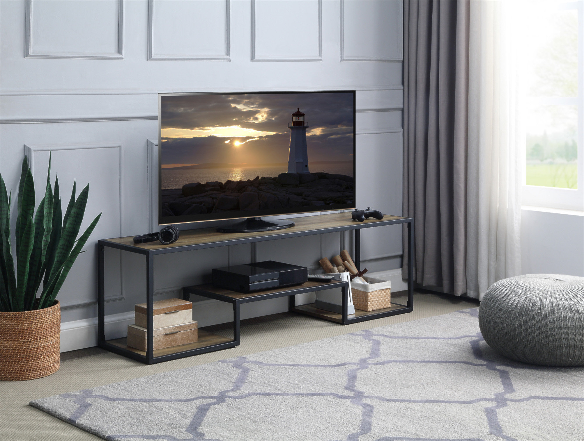 17 Stories Stylish And Functional TV Stand For A Modern Living Room ...