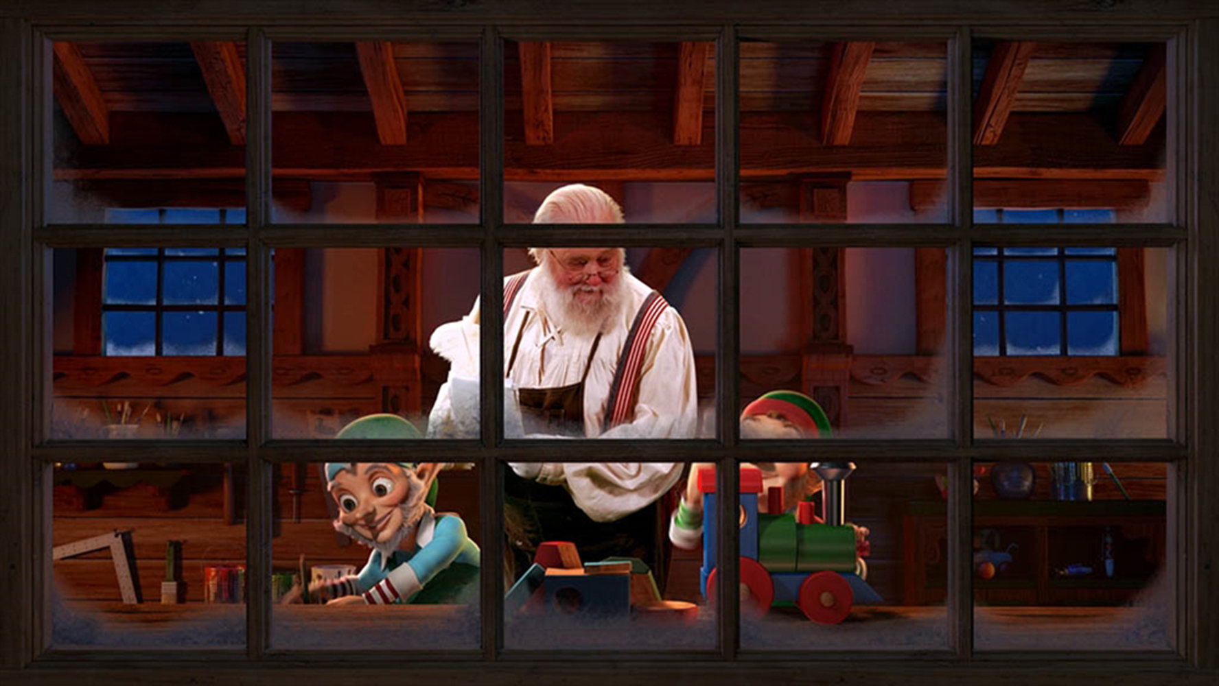 Holiscapes Atmosfx Santa's Workshop DVD Christmas Digital Decoration ...