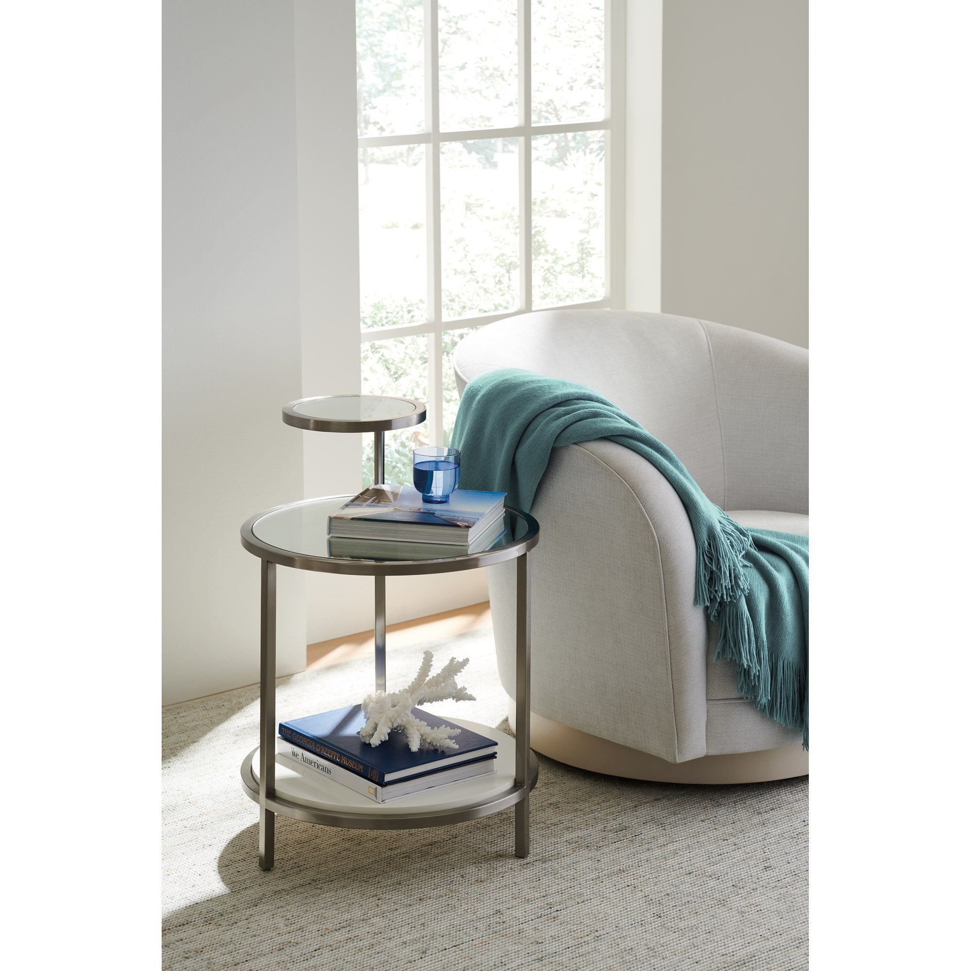 Caracole Classic Over Sight End Table | Wayfair