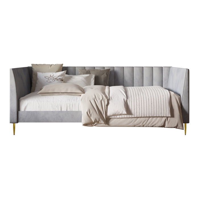 Willa Arlo Interiors Maidste Upholstered Daybed & Reviews | Wayfair