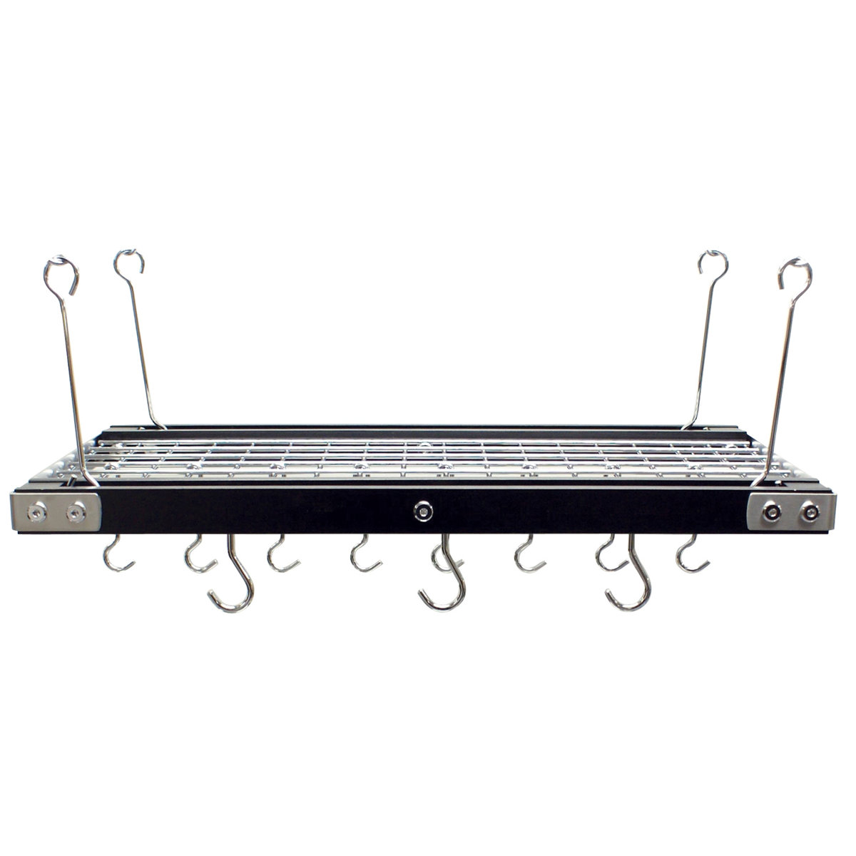 Range Kleen 24-Piece Rectangle Pot Rack Set & Reviews | Wayfair