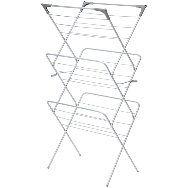 Rebrilliant Steel Foldable X-Frame Drying Rack | Wayfair