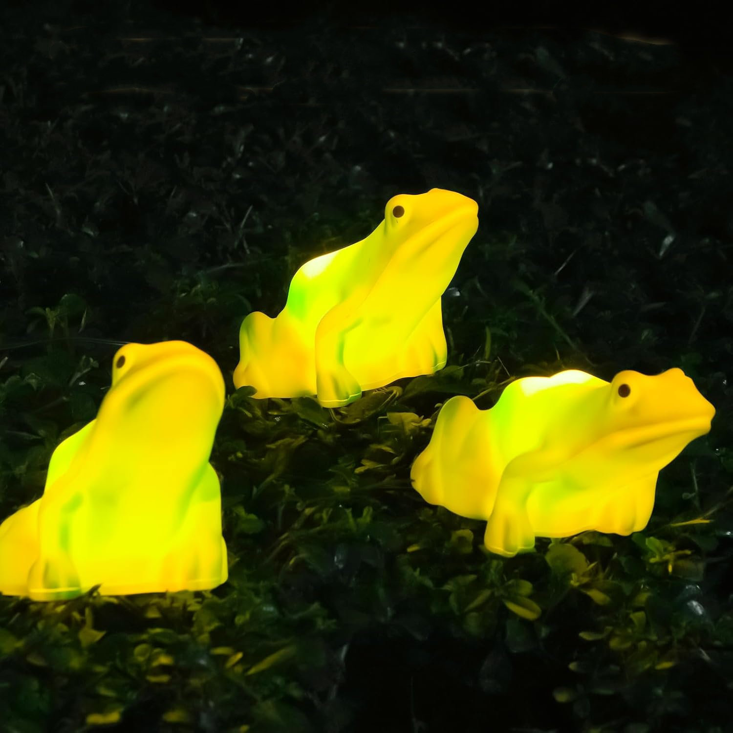 Arlmont & Co. 6 Pack Frog Solar Pathway Lights | Wayfair