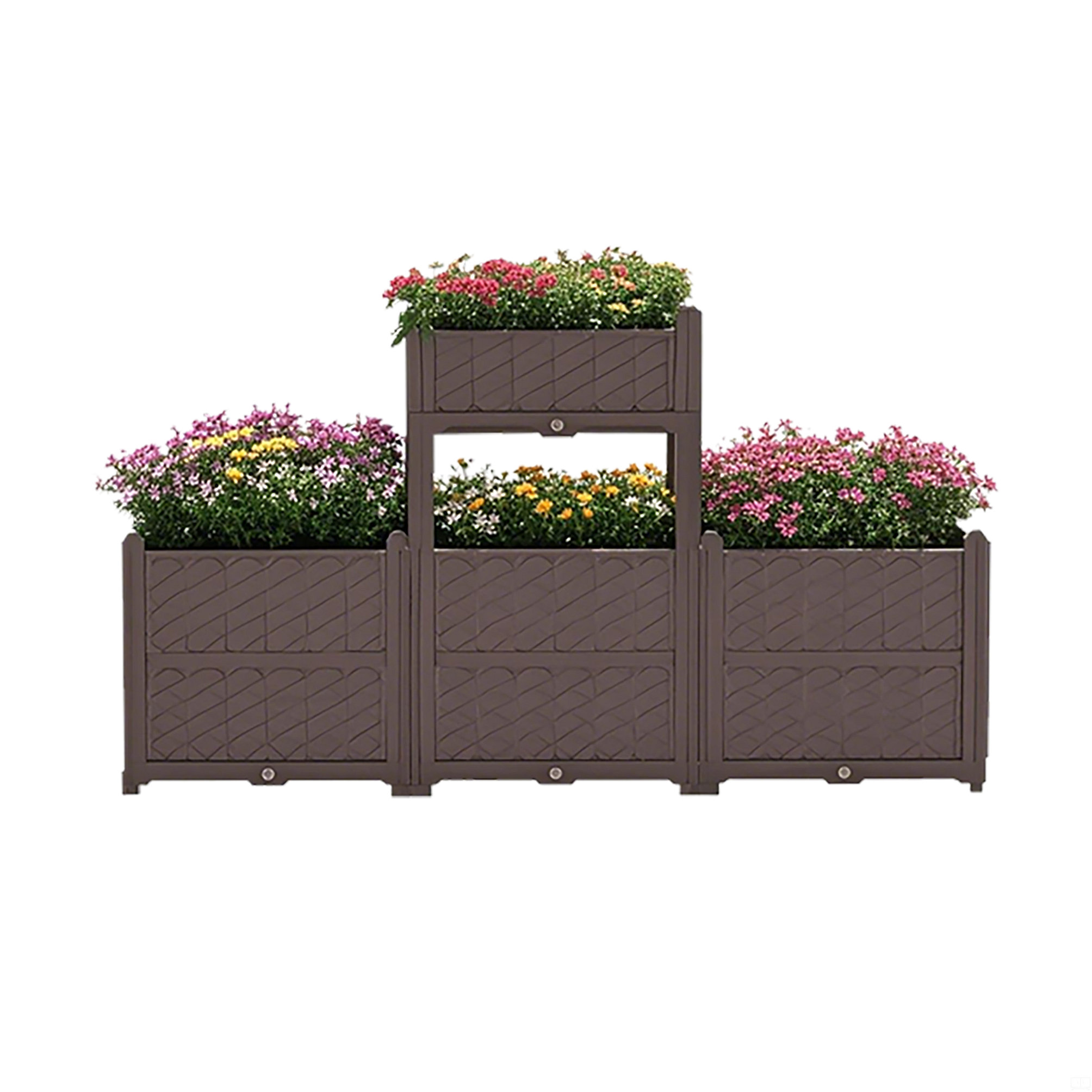 Latitude Run® Indoor And Outdoor Rectangular Plastic Planting Box ...