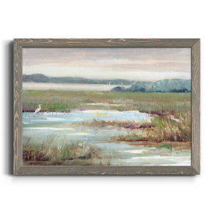 Beachcrest Home™ Early Morning Magic - Picture Frame Painting Print on ...