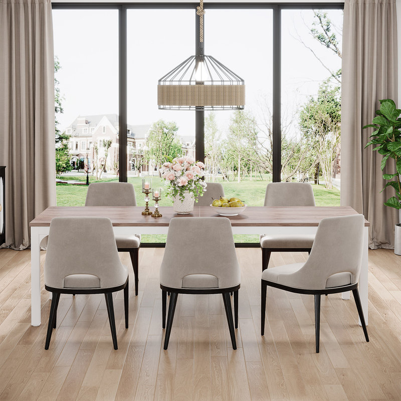 Winston Porter Senon 78.7" Dining Table & Reviews | Wayfair