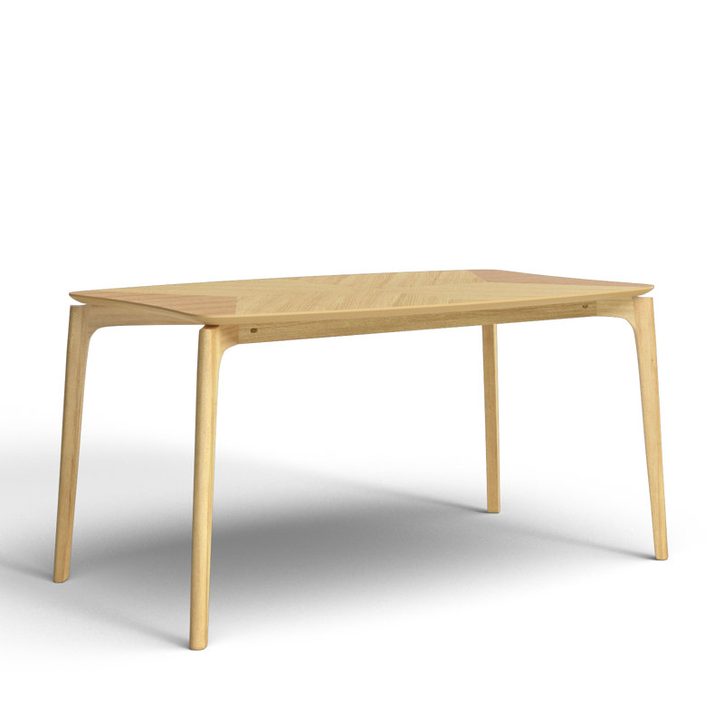 AllModern Jennings Solid Wood Base Dining Table & Reviews | Wayfair