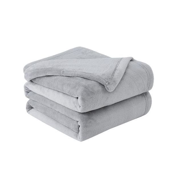 SouthShore Fine Linens Microfleece Oversized Blankets And Throws Sand ...