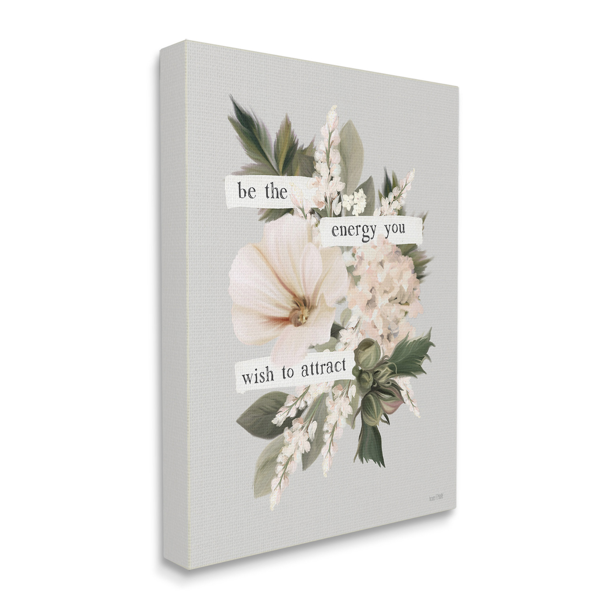 Trinx Inspirational Be The Energy Canvas Wall Art Design By House ...