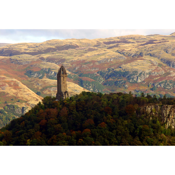 Alpen Home Doan The Wallace Monument - Wrapped Canvas Print | Wayfair.co.uk
