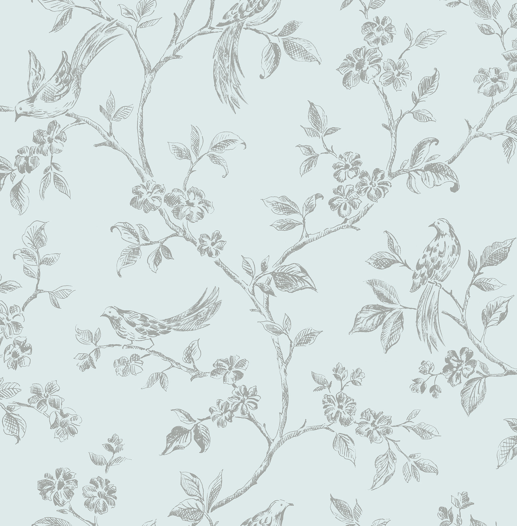 Kelly Clarkson Home Rouleau de papier peint L 33 pi x l 20,5 po Oliver ...