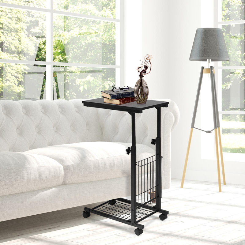 Inbox Zero Izhar Wheel End Table & Reviews | Wayfair