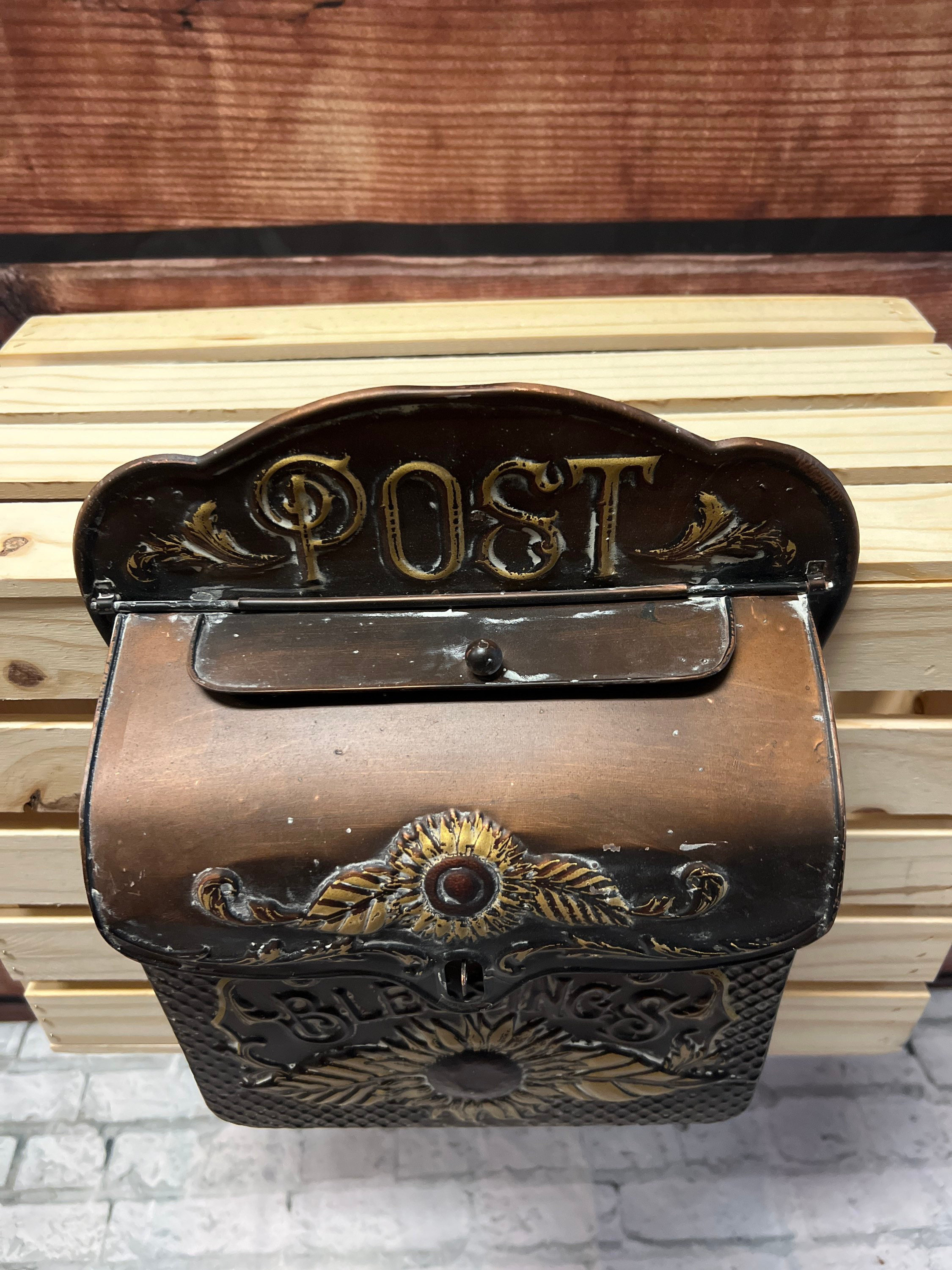 CWI Gifts Metal Wall Mounted Mailbox | Wayfair