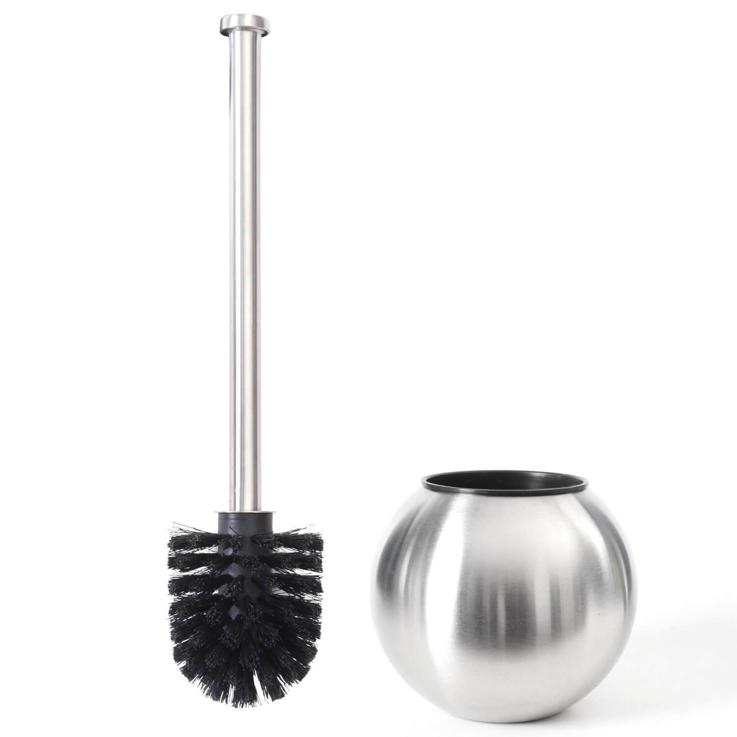 Toilet Tree Products 15'' Toilet Brush And Holder in Matte | Wayfair