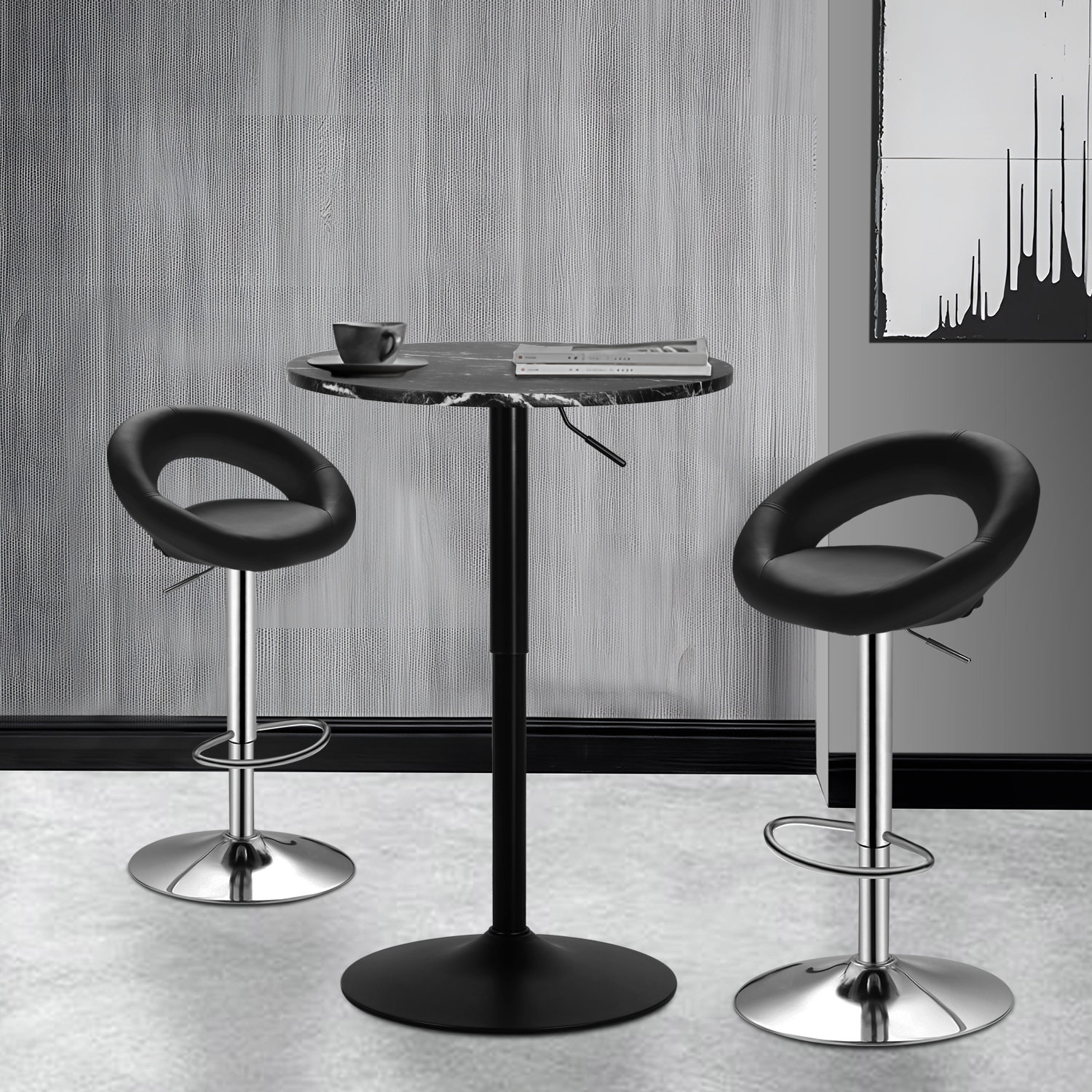 Wrought Studio™ Farbod 23.5 L x 23.5 W Dining Set | Wayfair