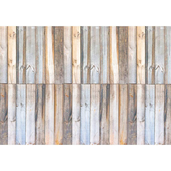 Idea4Wall Wall Murals For Bedroom Beautiful Wood Feature 4 Industrial ...