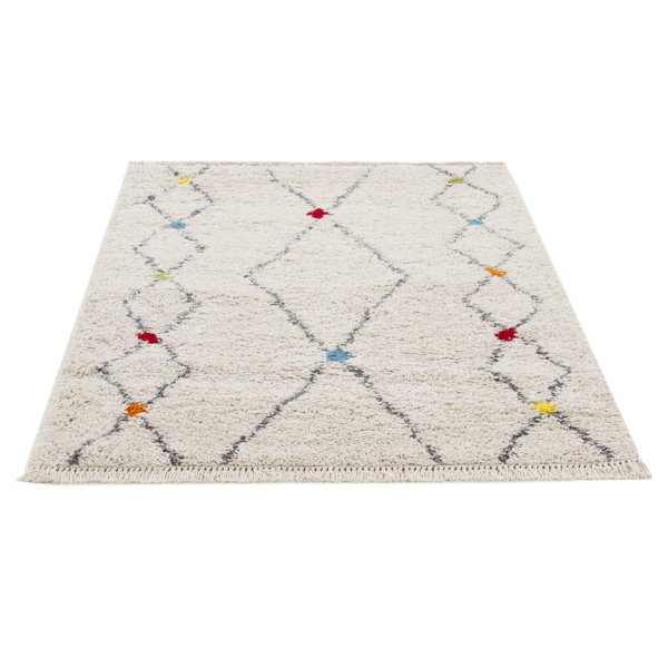 Foundstone Jordan Tribe D Machine Woven Multicolour Rug | Wayfair.co.uk