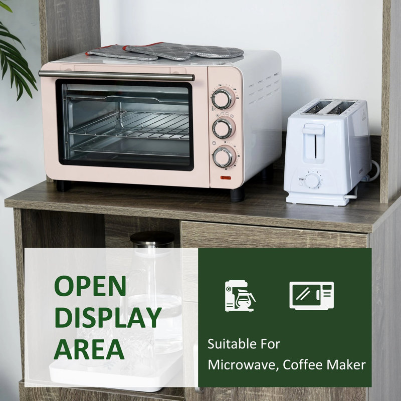 Millwood Pines Boen 70'' Kitchen Pantry | Wayfair