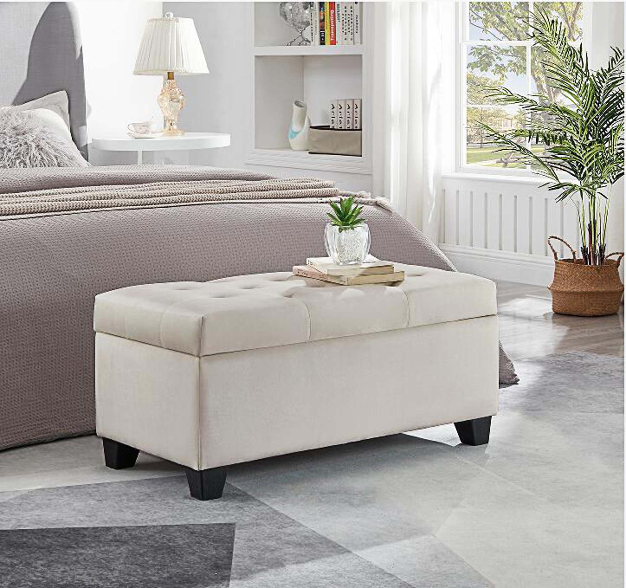 Ebern Designs Reydan Flip Top Storage Bench - Wayfair Canada