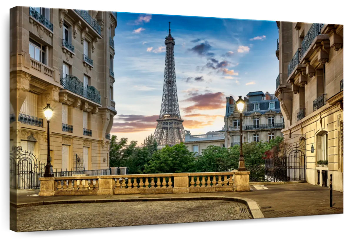 Ebern Designs Vanna Haussman Building Eiffel View - Wayfair Canada