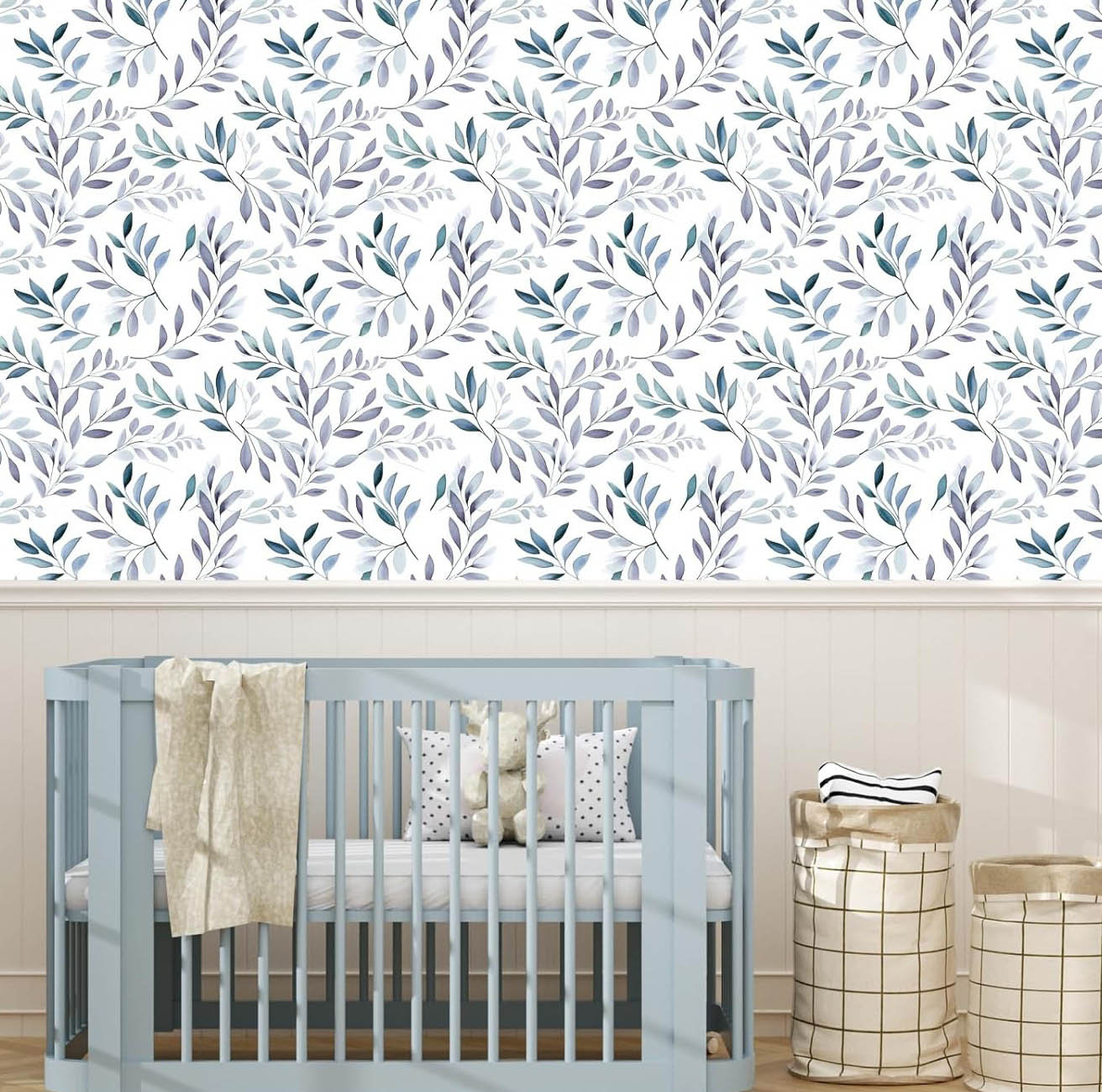 Red Barrel Studio® Floral Wallpaper Peel And Stick Wallpaper Vinyl ...