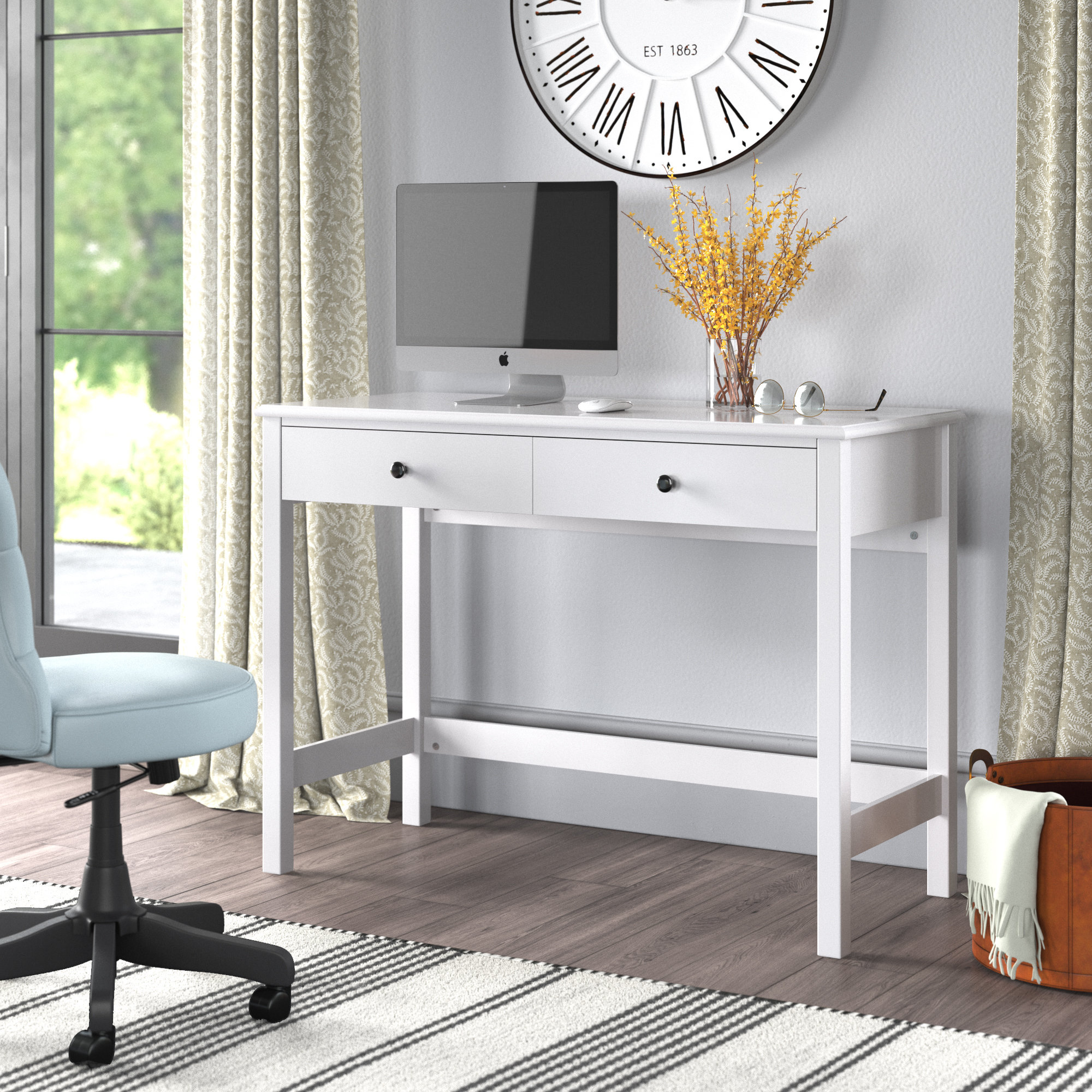 Three Posts™ Ahrens Writing Desk | Wayfair