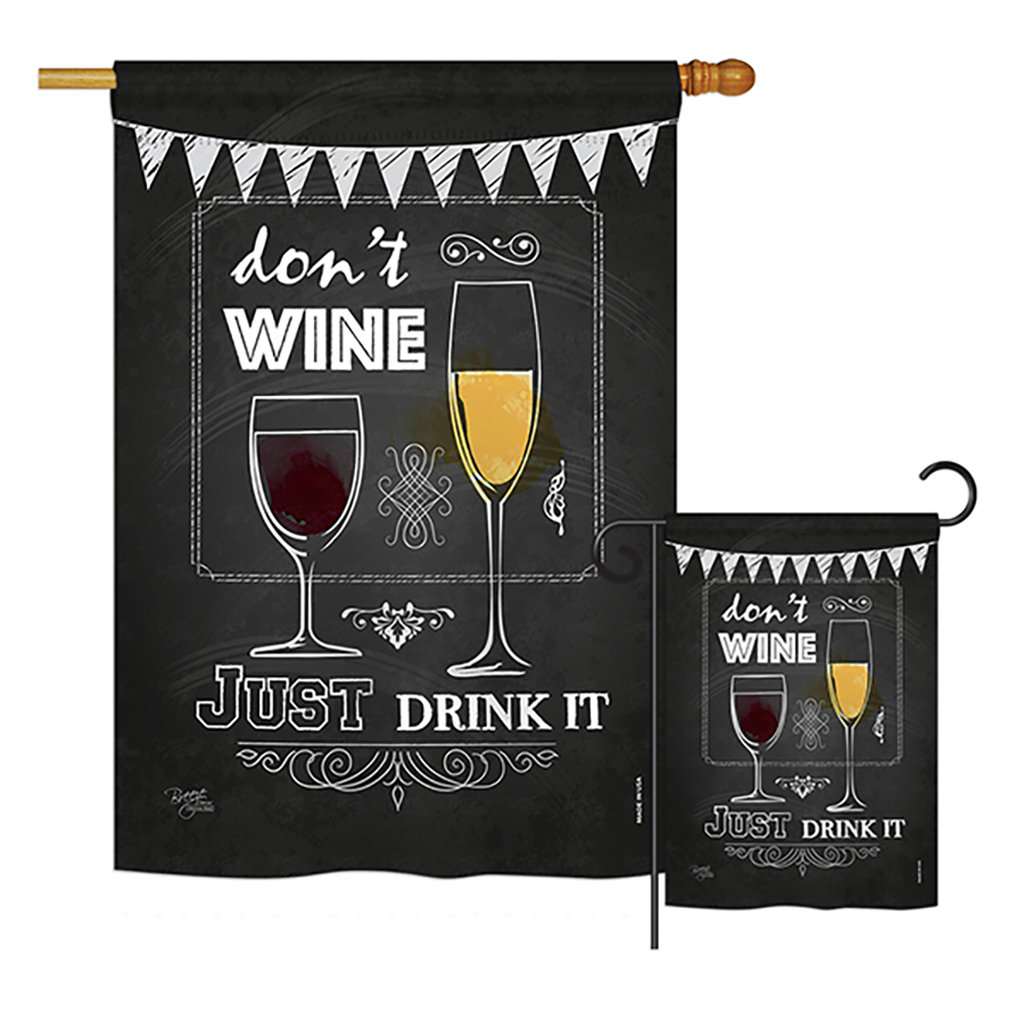 Breeze Decor Don't Wine Just Drink It Happy Hour and Drinks Wine ...
