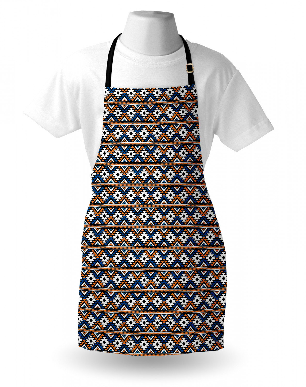 East Urban Home Borders Seamless Geometrical Apron | Wayfair