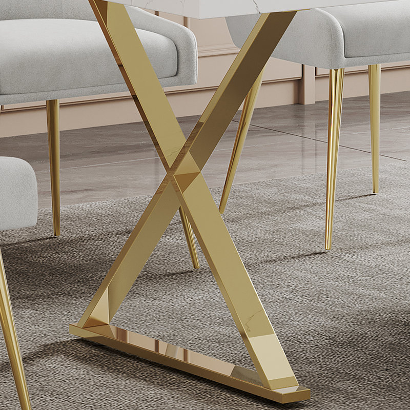 Everly Quinn Butlerville 63" Dining Table | Wayfair