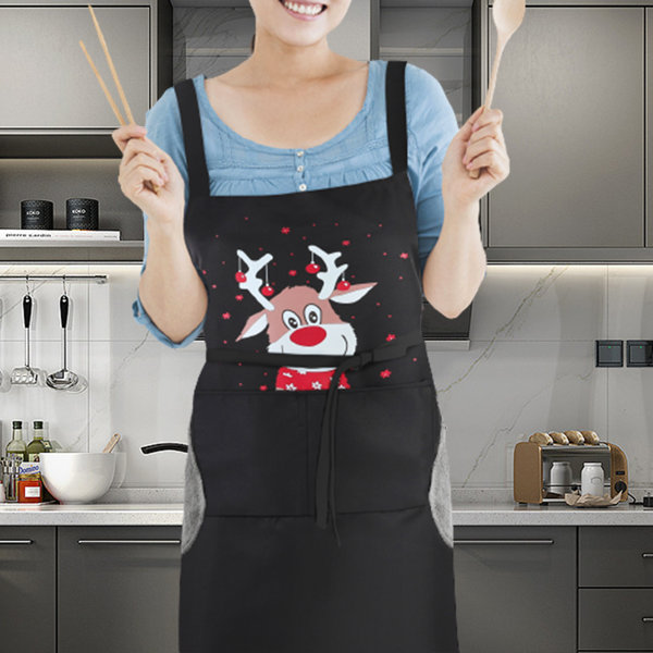The Holiday Aisle® No Pattern Apron | Wayfair