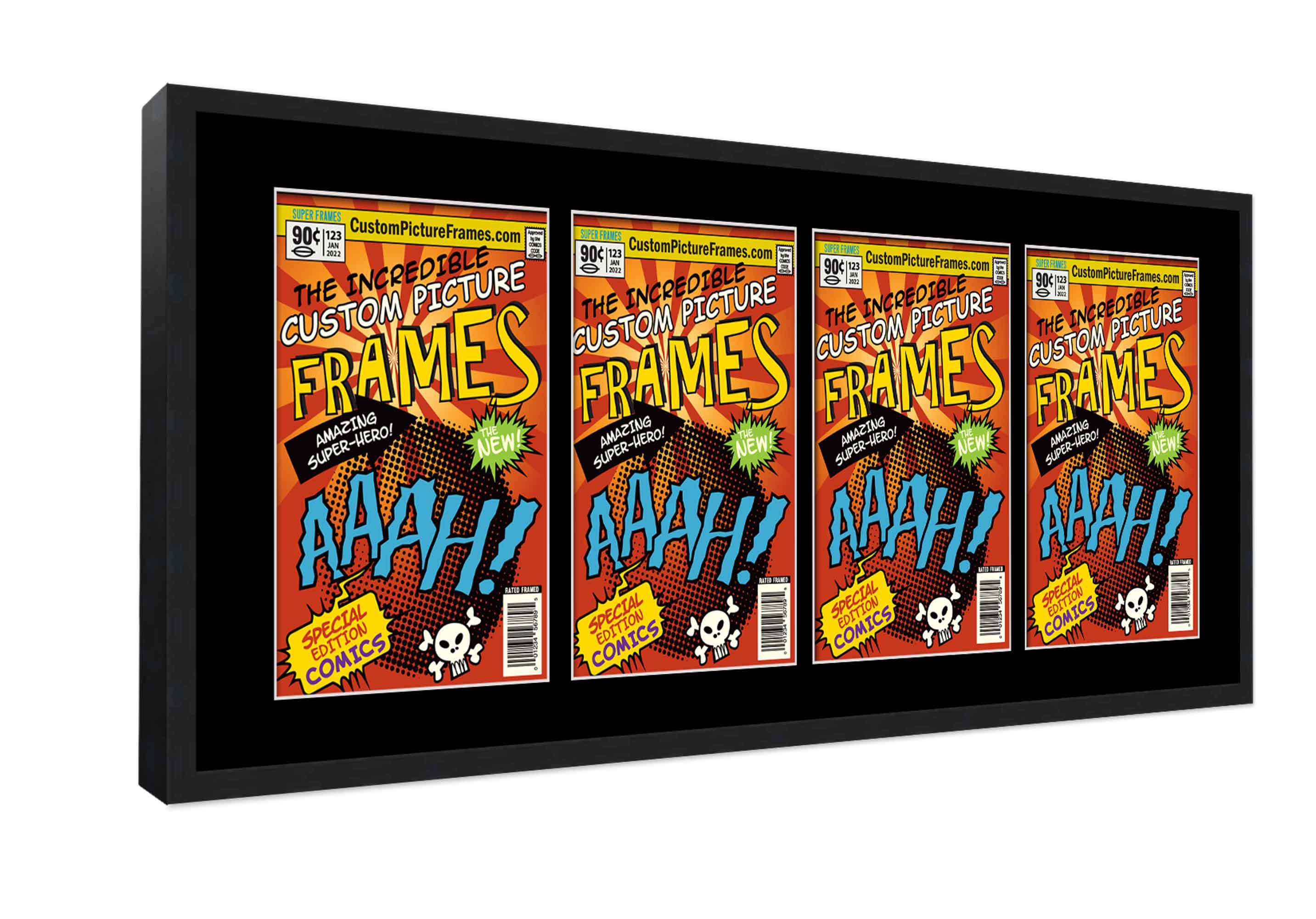 CustomPictureFrames.com Display Comic Books Collage | Wayfair