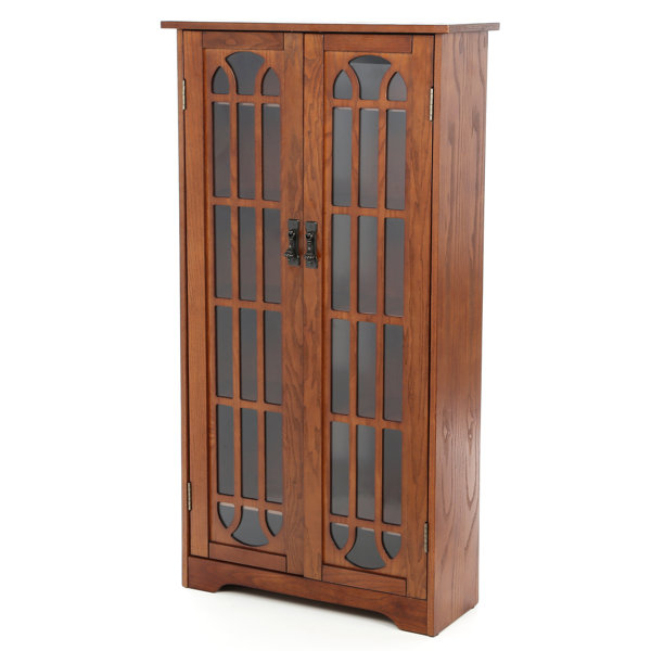 Astoria Grand Window Pane Media CabinetBlack & Reviews | Wayfair