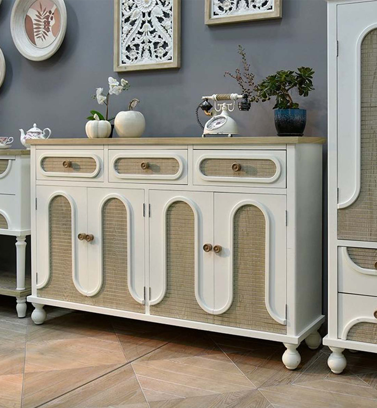 EliteFurnishings Modern Simple Large-Capacity Sideboard | Wayfair