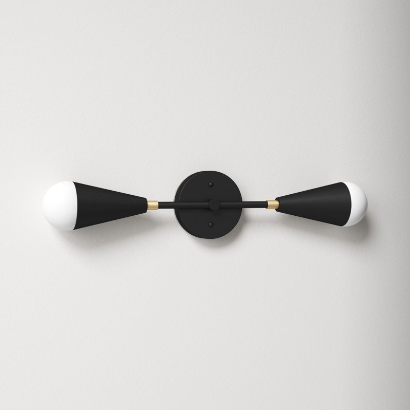 AllModern Monroe 2 - Light Dimmable Vanity Light & Reviews | Wayfair