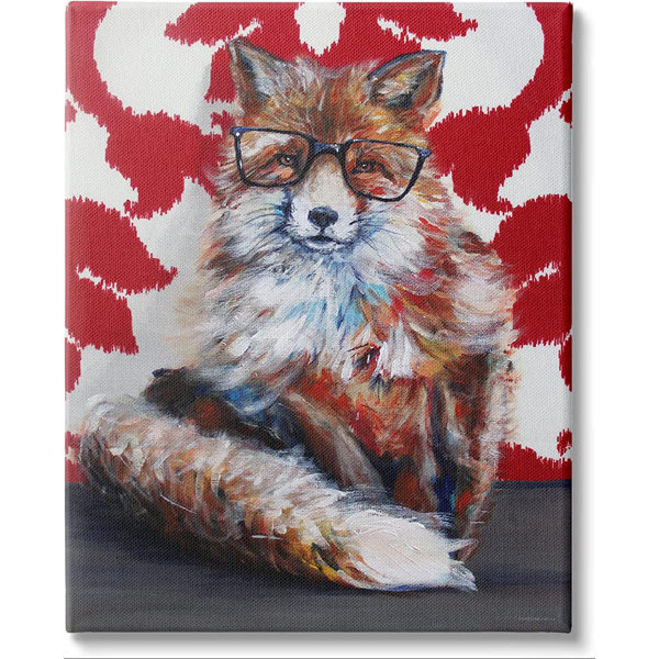 Trinx Red Fox Framed On Canvas Painting - Wayfair Canada