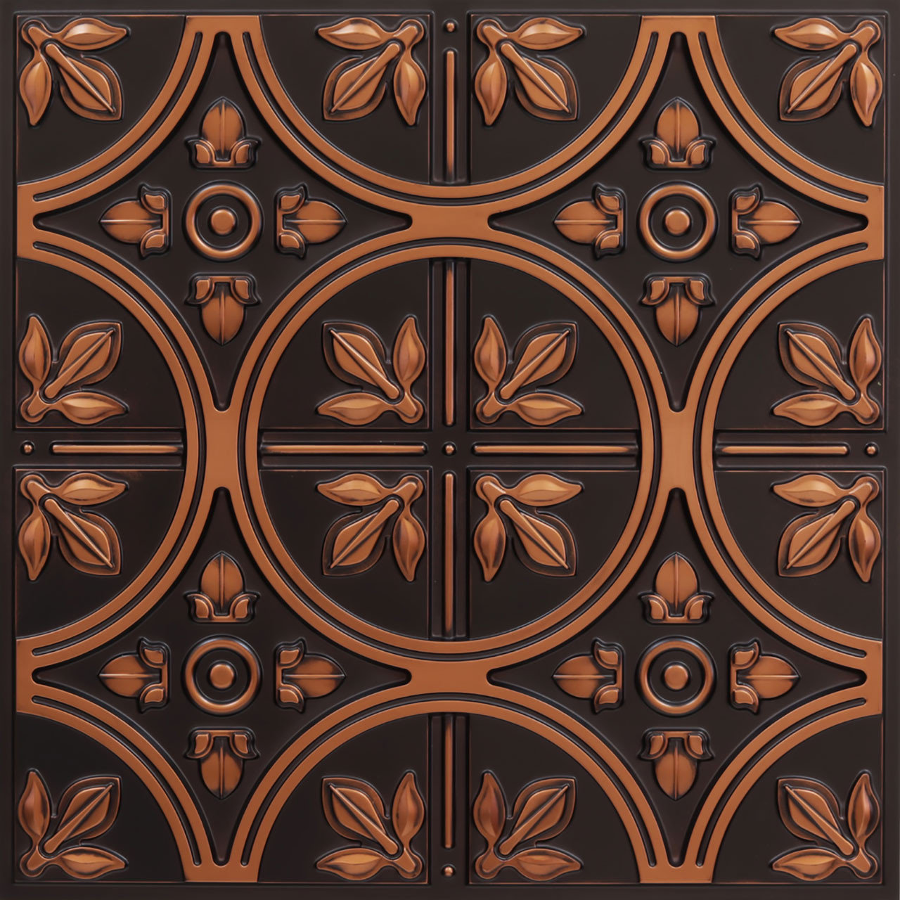 FromPlainToBeautifulInHours Modern Fleur de Lis Drop-In Or Glue-Up PVC ...