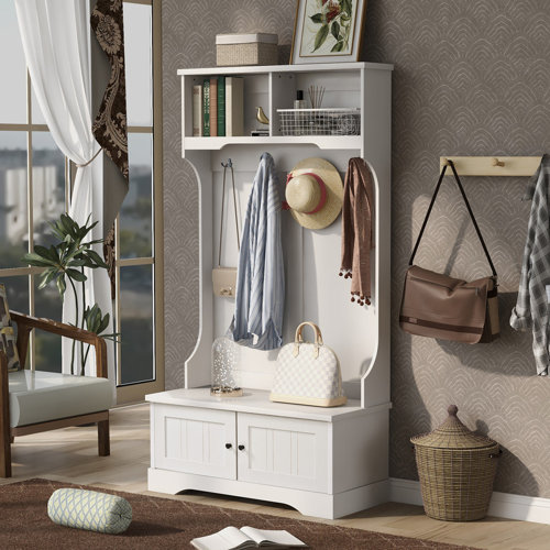 Wayfair | White Hall Trees You'll Love in 2023