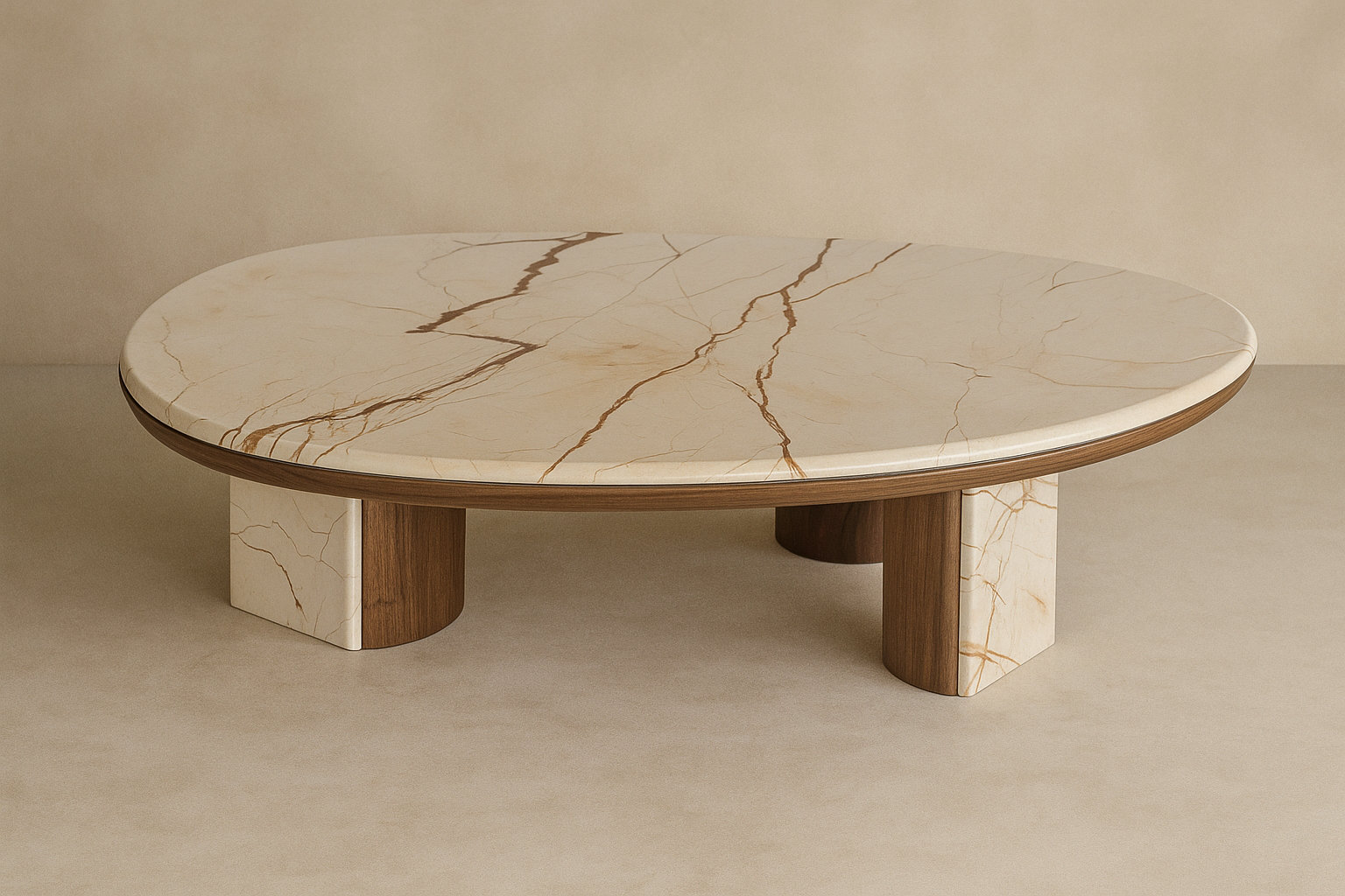 Hokku Designs Canyon Marble Coffee Table | Wayfair