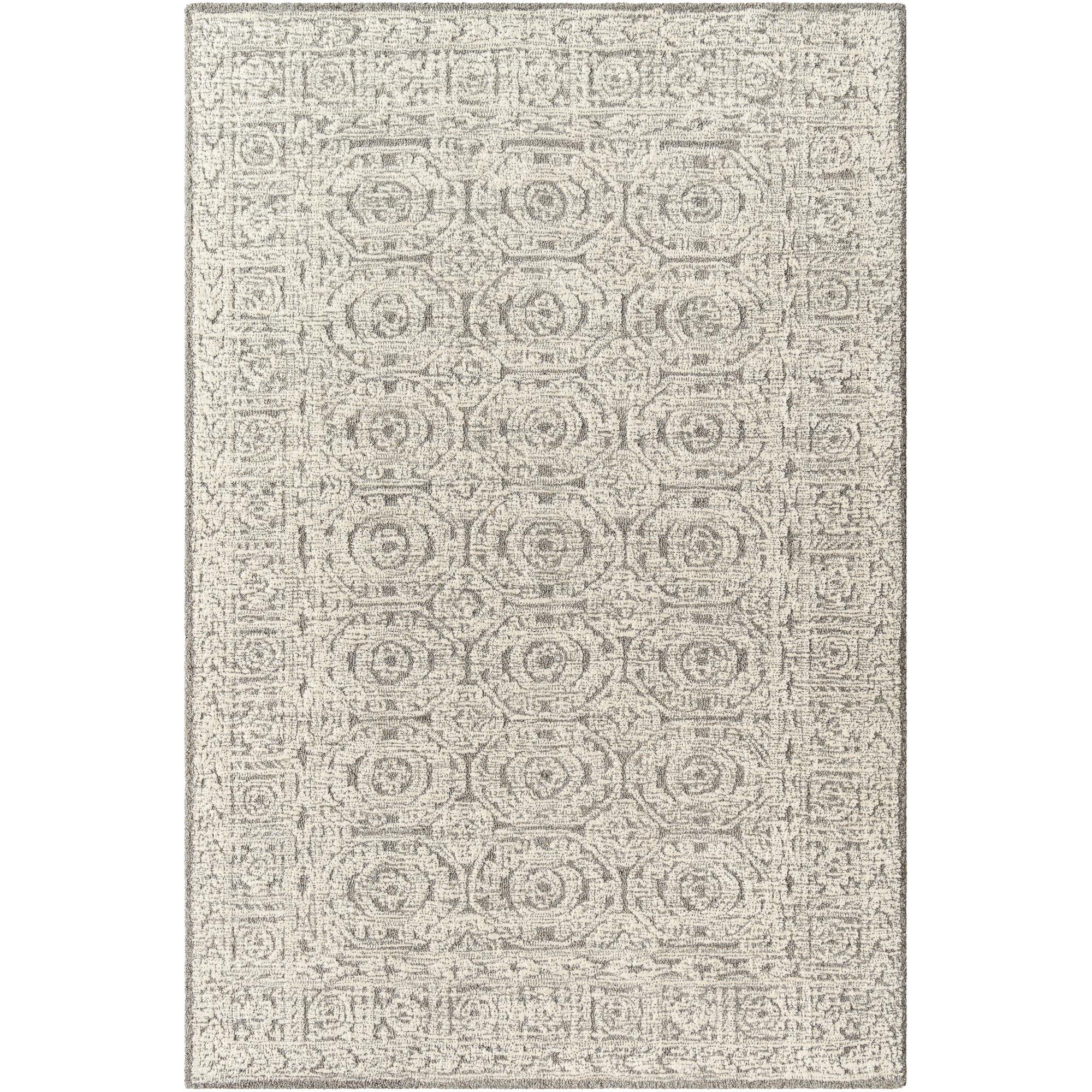 Bungalow Rose Corissa Hand Tufted Wool Geometric Rug | Wayfair