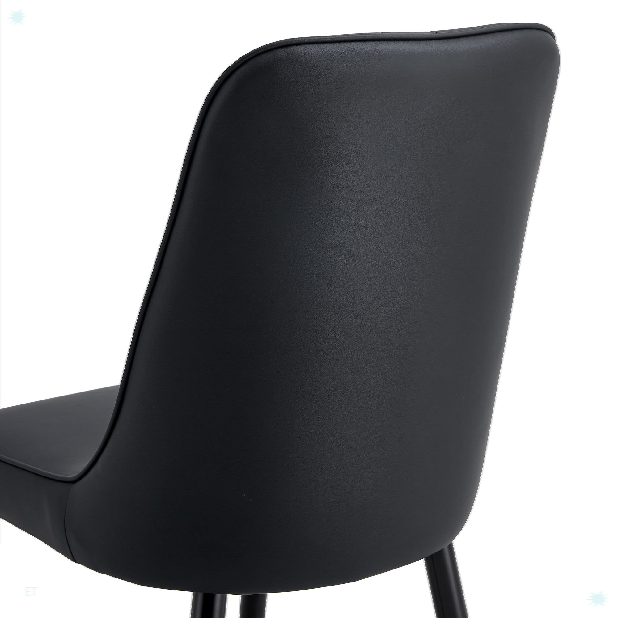 Mercer41 Bogomir Modern Table and chair set Paried with 6 comfortable ...