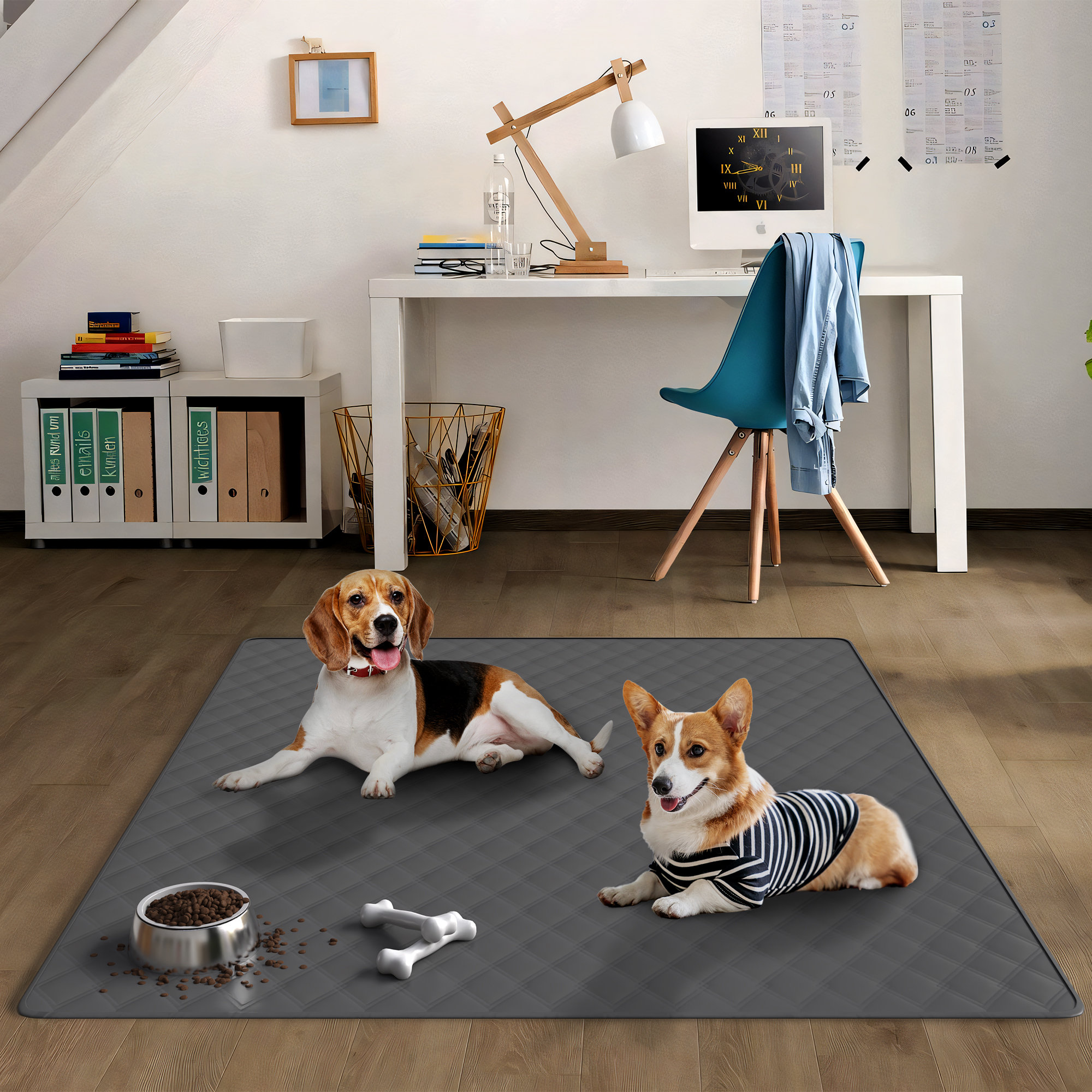 Tucker Murphy Pet™ Washable Pet Dog Pee Mat For Playpen, Floor, Bed ...