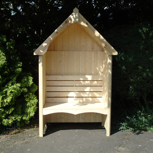 Shire GB Balsam Wooden Arbour With Bench & Reviews | Wayfair.co.uk