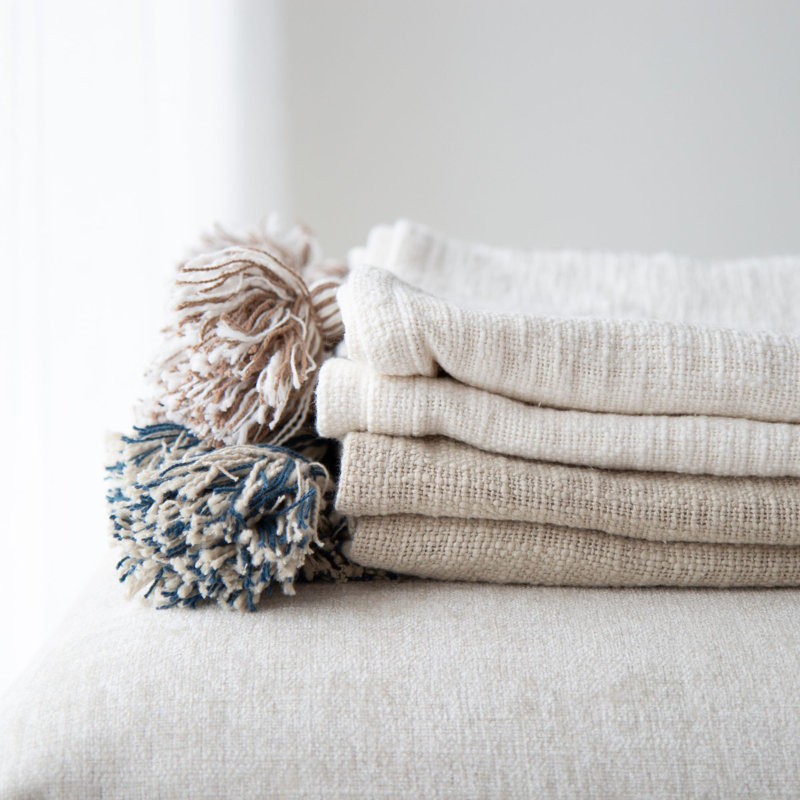 Birch Lane™ Maia Knitted Throw Blanket | Wayfair