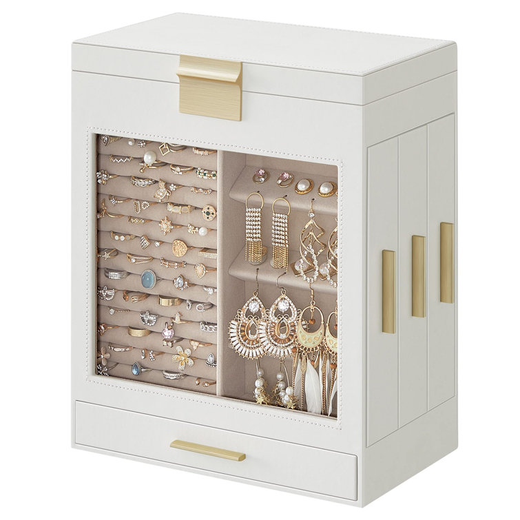Mercer41 Jewelry Box + Mirror | Wayfair