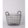 Williston Forge Round Metal Basket & Reviews | Wayfair