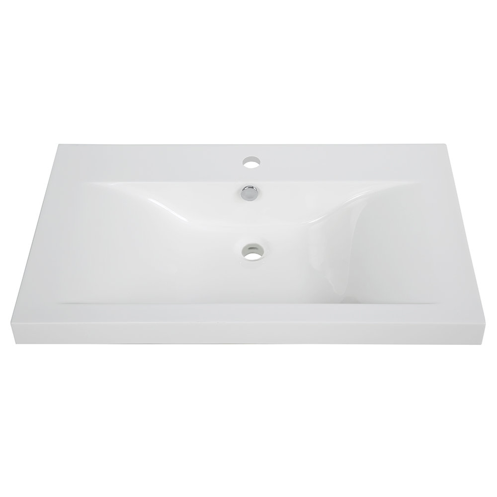 Streamline Bath 31.5" Solid Surface Resin Streamline Vanity Top | Wayfair