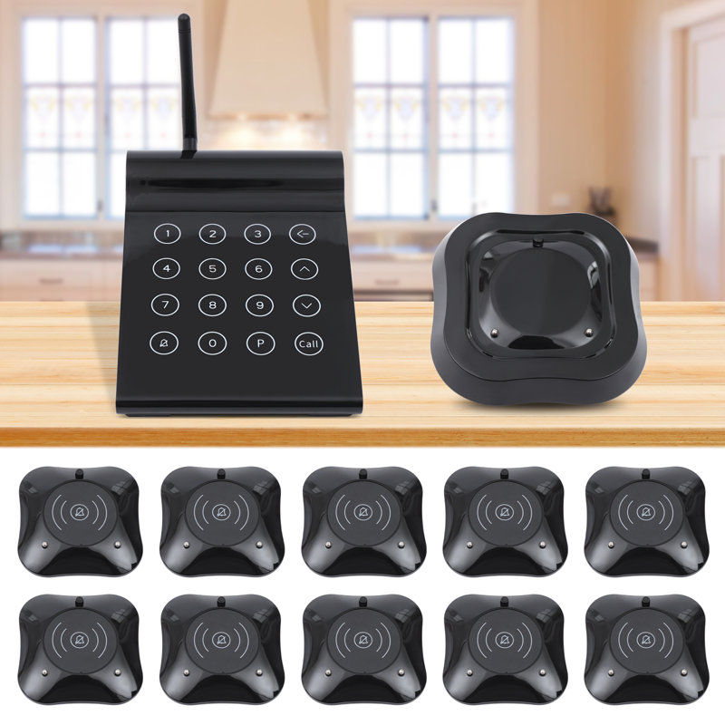 The Party Aisle™ 10PCS Restaurant Touch Screen Pager System Item | Wayfair