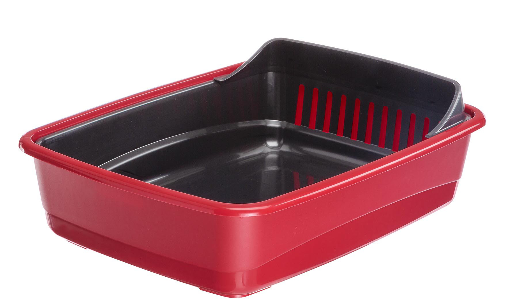 Midwest Homes For Pets Ariel Plastic Enclosed Standard Litter Box | Wayfair