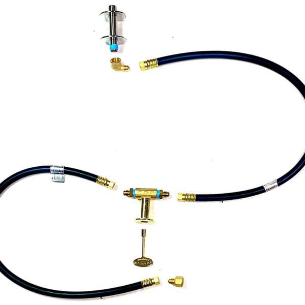 Easy Fire Pits EasyFirePits Pre-Plumbed Gas DIY Fire Pit Connection Kit ...